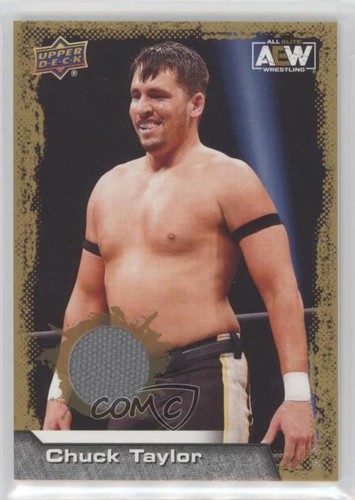 2022 Upper Deck AEW All Elite Wrestling - Gold Mat Relics #65 Chuck ...