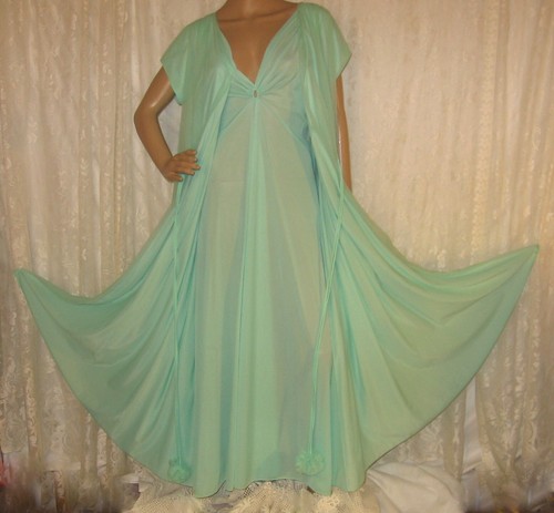 38/LARGE VTG RARE CLAIRE SANDRA LUCIE ANN HOLLYWOOD SULTRY GREEN ...