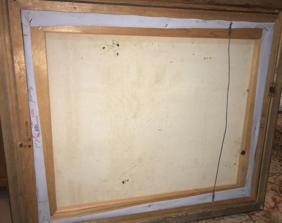 Original P. Sandee Signed Oil Painting 26x30 Approx | eBay