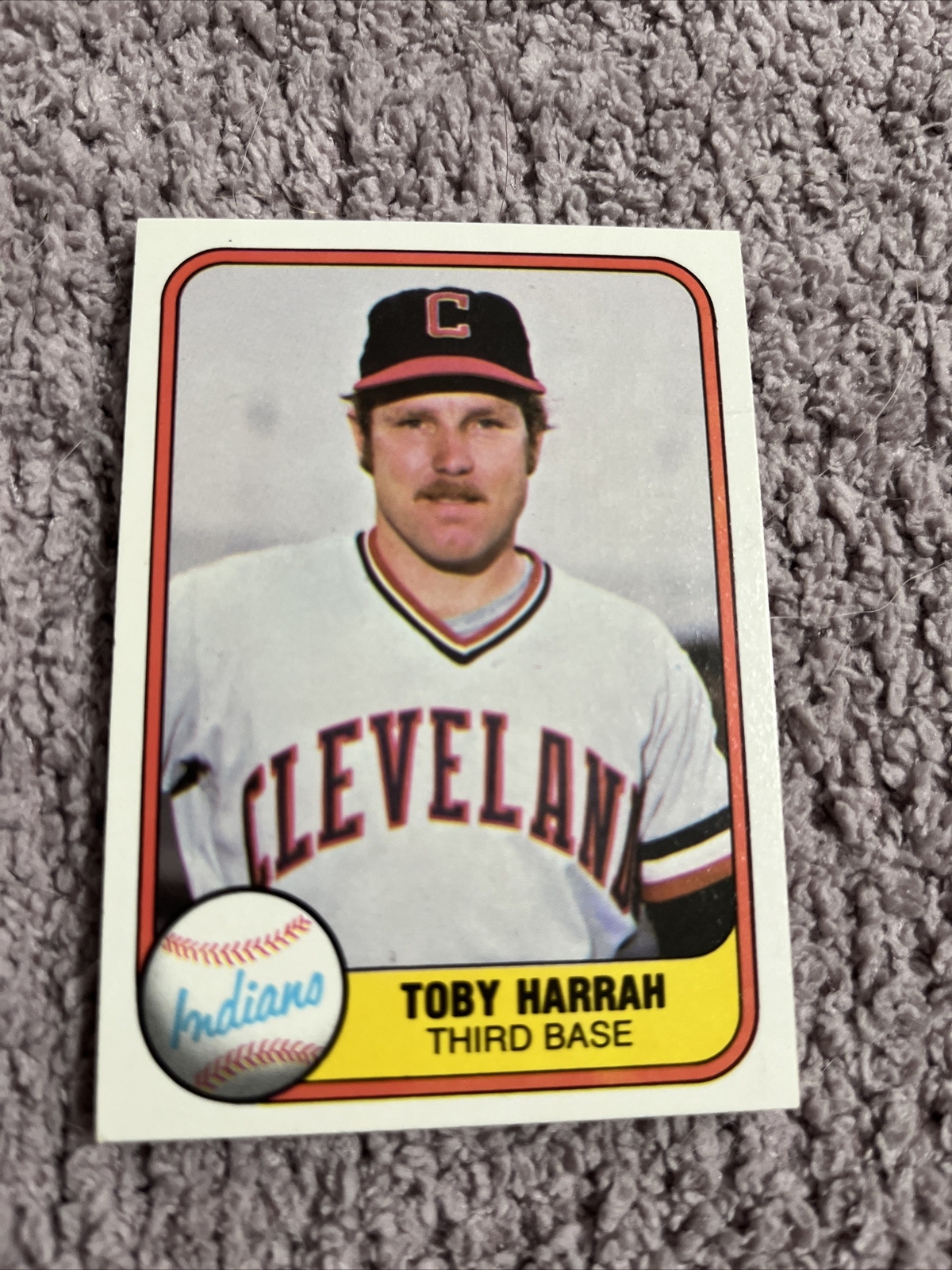 1981 Fleer #389 Toby Harrah Cleveland Indians | eBay