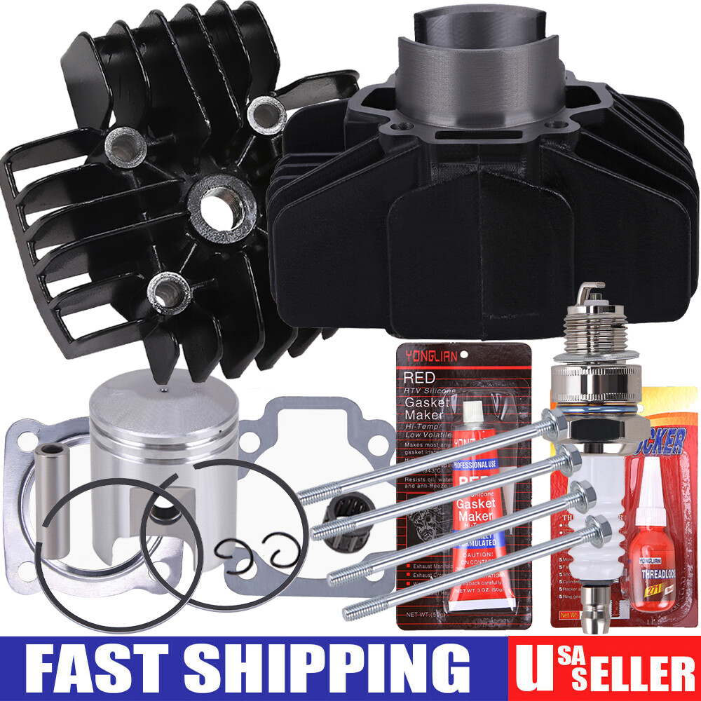 1984-1986 Yamaha YT60 Tri-Zinger 4-Zinger Head Cylinder Piston Top End ...