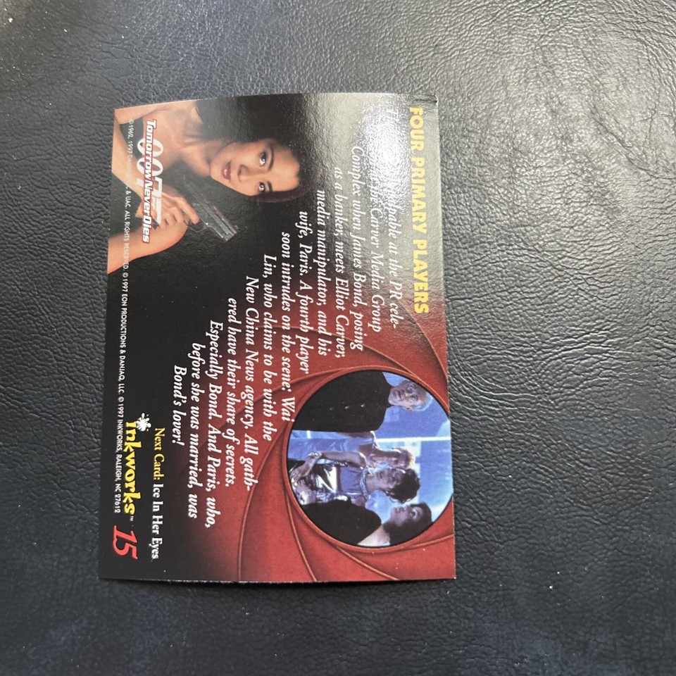 Cno James Bond 007 Tomorrow Never Dies 1997 #15 Elliot Carver Jonathan ...