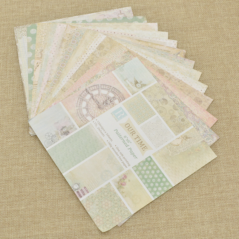 Paper Pad Card Different Patterns Making Background Scrapbook Crafts 1 ...