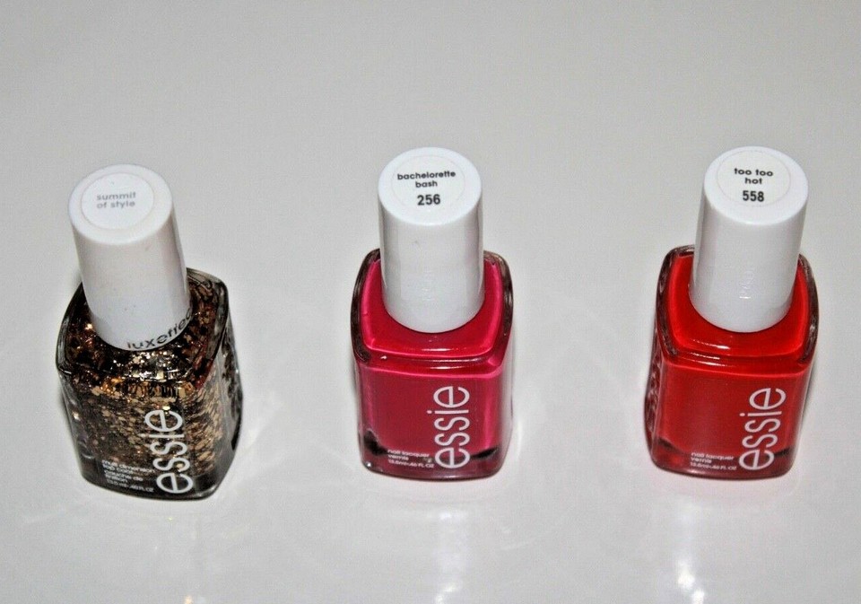 Essie Nail Lacquer NailPolish #558 + #256 & Summit Of Style Lot Of 3 ...