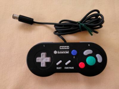 Hori Gamecube Digital Controller Pad Black GC Game Japan For GameBoy ...