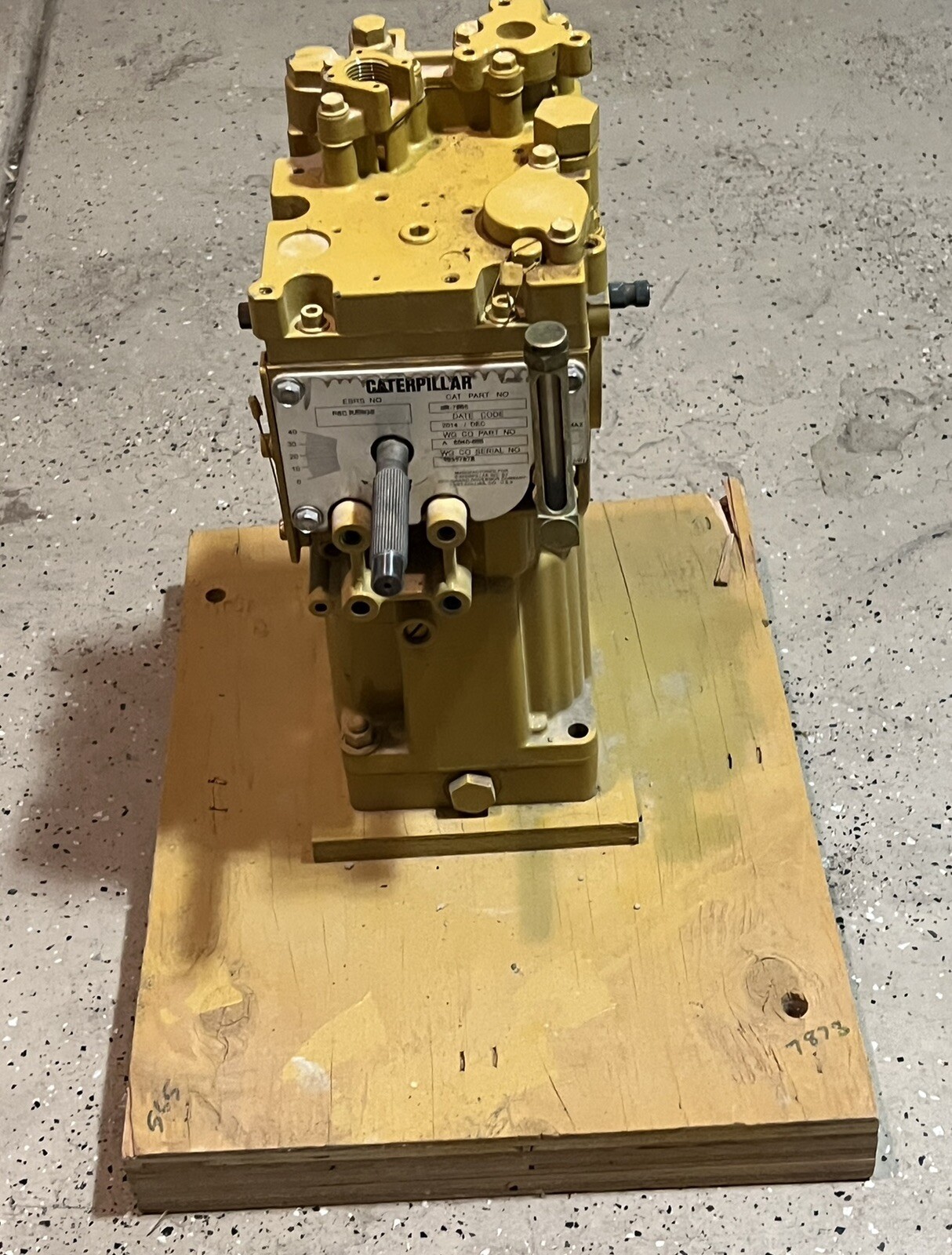 Caterpillar G3516 TA Gas Compression Engine Governor Woodward PN : A ...