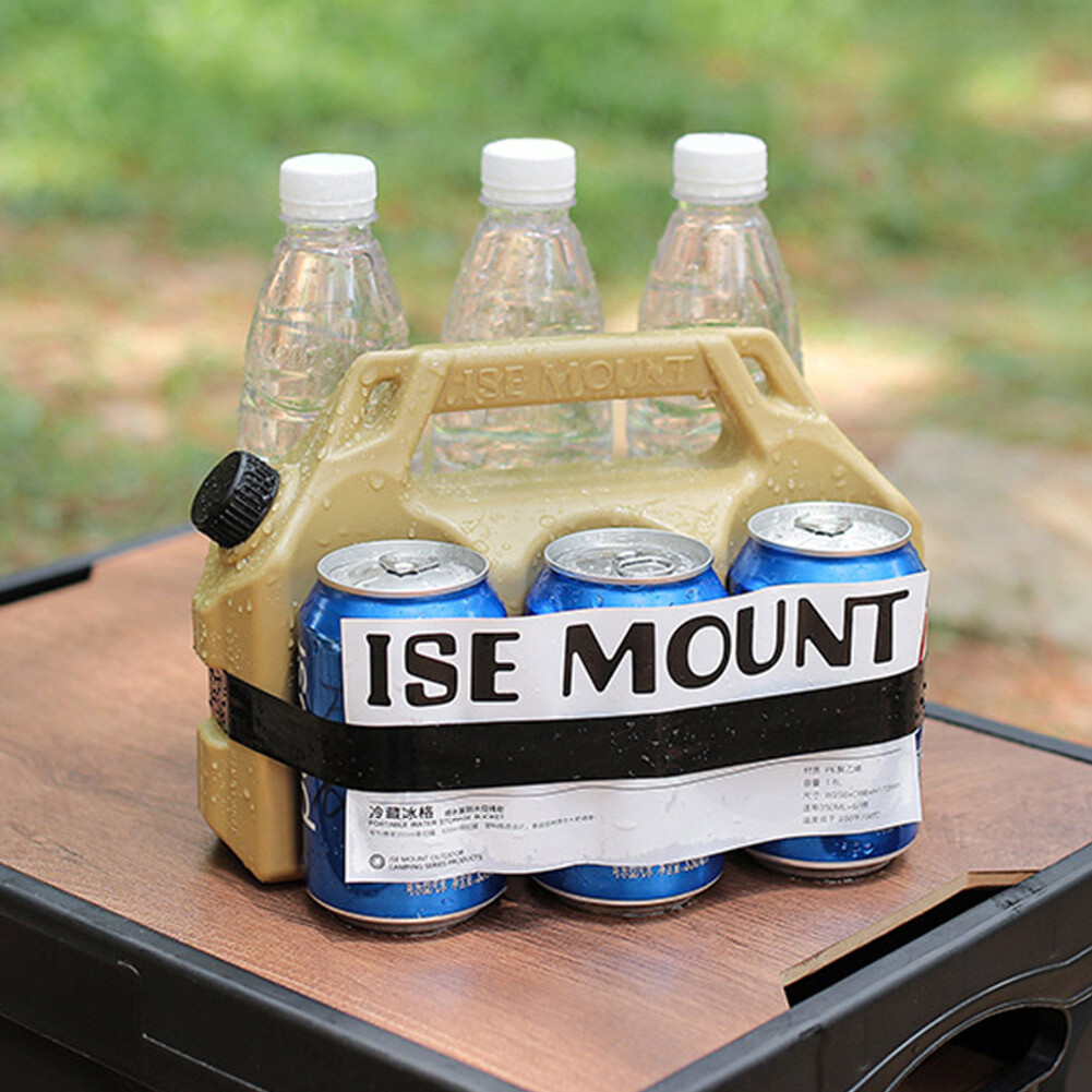 1.6L Water Carrier Tank Efficient Insulation Six Hole Tank Ice Grid ...