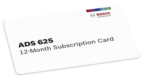 Bosch ADS 625 12-Month Software Subscription Card FREE SHIPPING | eBay