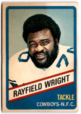 1976 Topps Wonder Bread All-Star Rayfield Wright #8 Cowboys | eBay