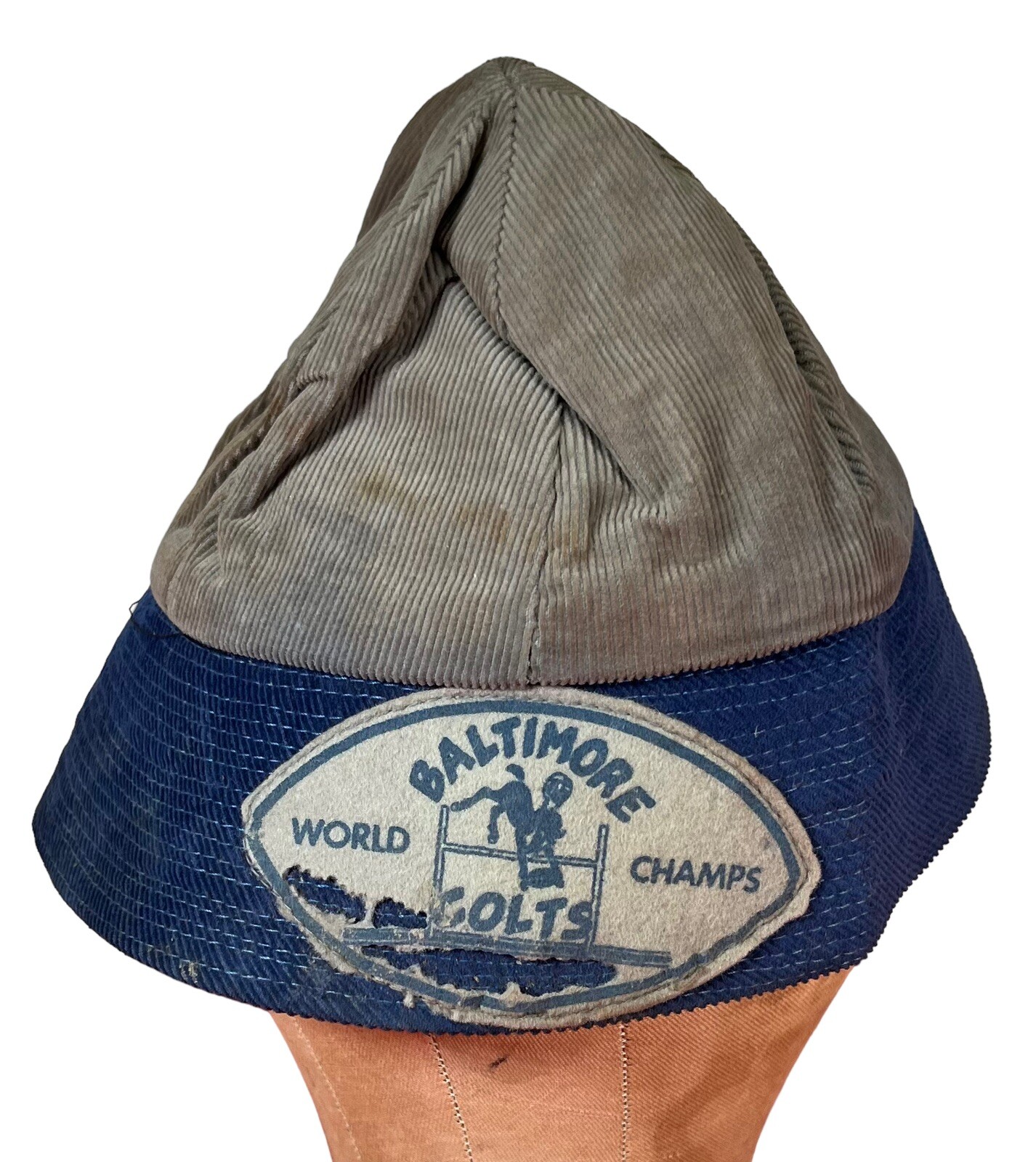 Vintage 1950's Baltimore Colts World Champs NFL Football Corduroy ...
