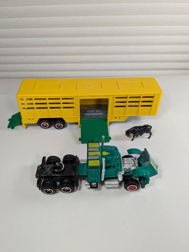 Majorette Kenworth Super Movers Cattle Transporter Tractor Trailer ...