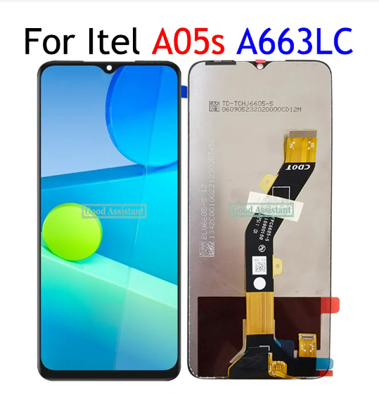 For Itel A05s A663LC A663L LCD Display Touch Screen Digitizer Panel ...