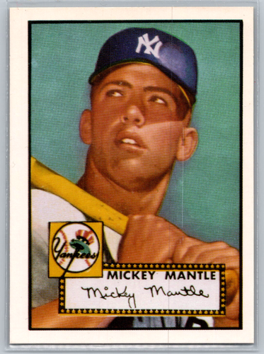 MICKEY MANTLE ~ New York Yankees 1991 TOPPS REPRINT Baseball Card | eBay