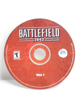 Original Battlefield 1942 PC-CD (Disc 1 Only) Disc Only, Excellent ...