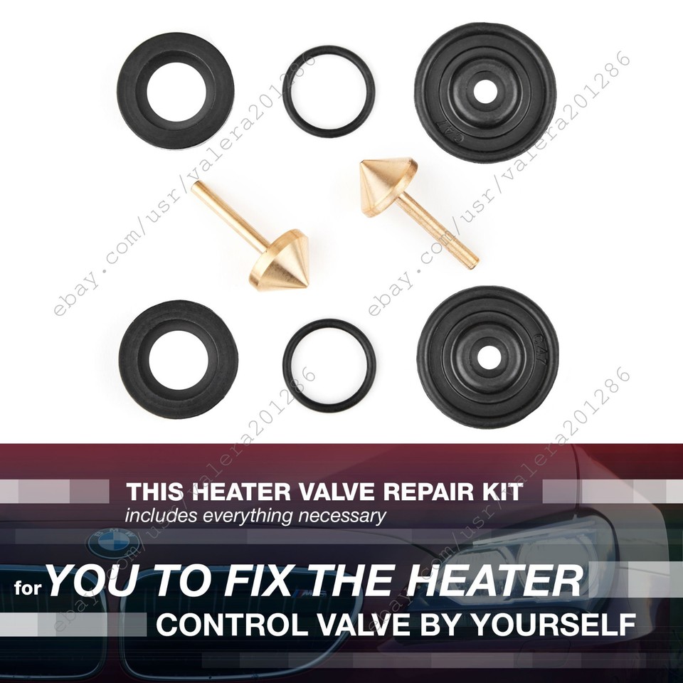 BMW Heater Valve Repair Kit E36, E60, E61, E63, E64, E65, E66, E67, E53. | eBay