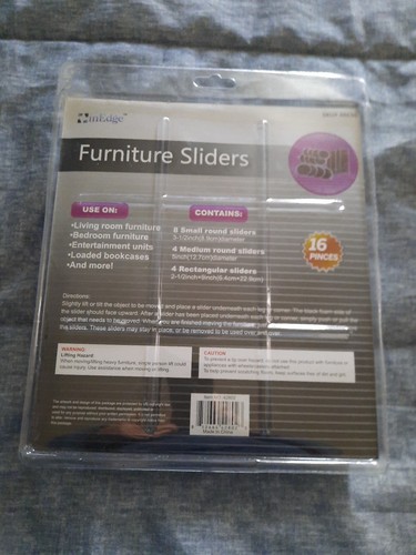 16 Piece Furniture Sliders - Heavy Objects Moving Aid - 3 Sizes ...