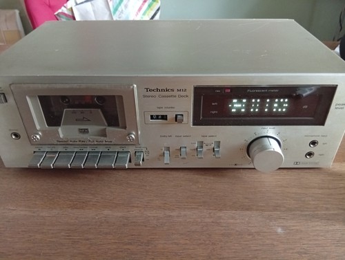 Technics M12 RS-M12 Stereo Cassette Deck / Tape Deck. Working Order | eBay UK