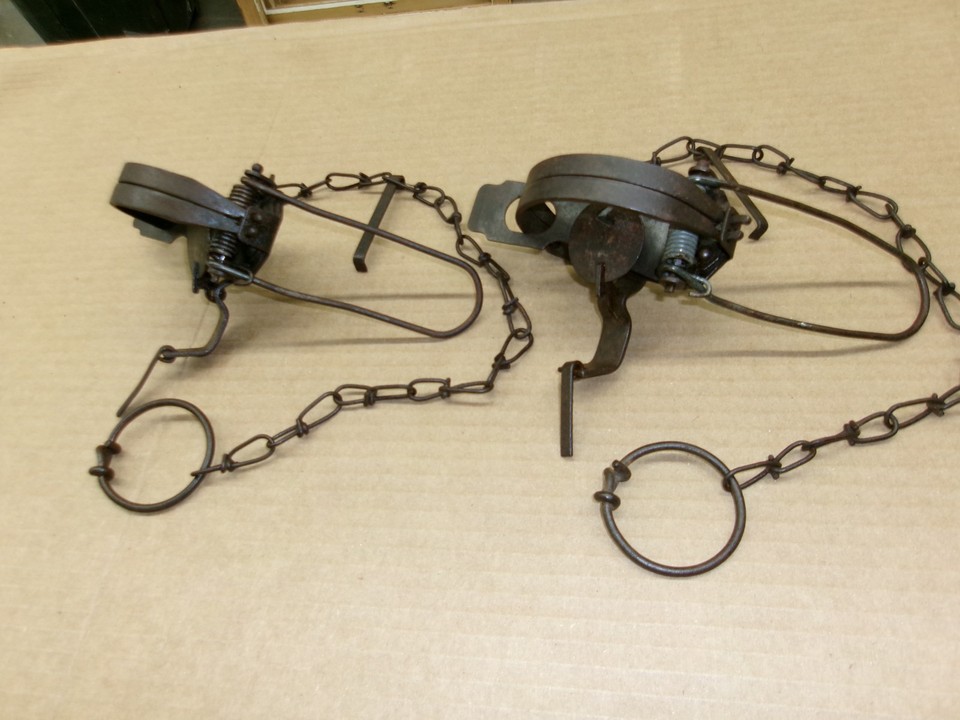 2) Victor No.1 Stop Loss Jump traps in Great Condition! | eBay