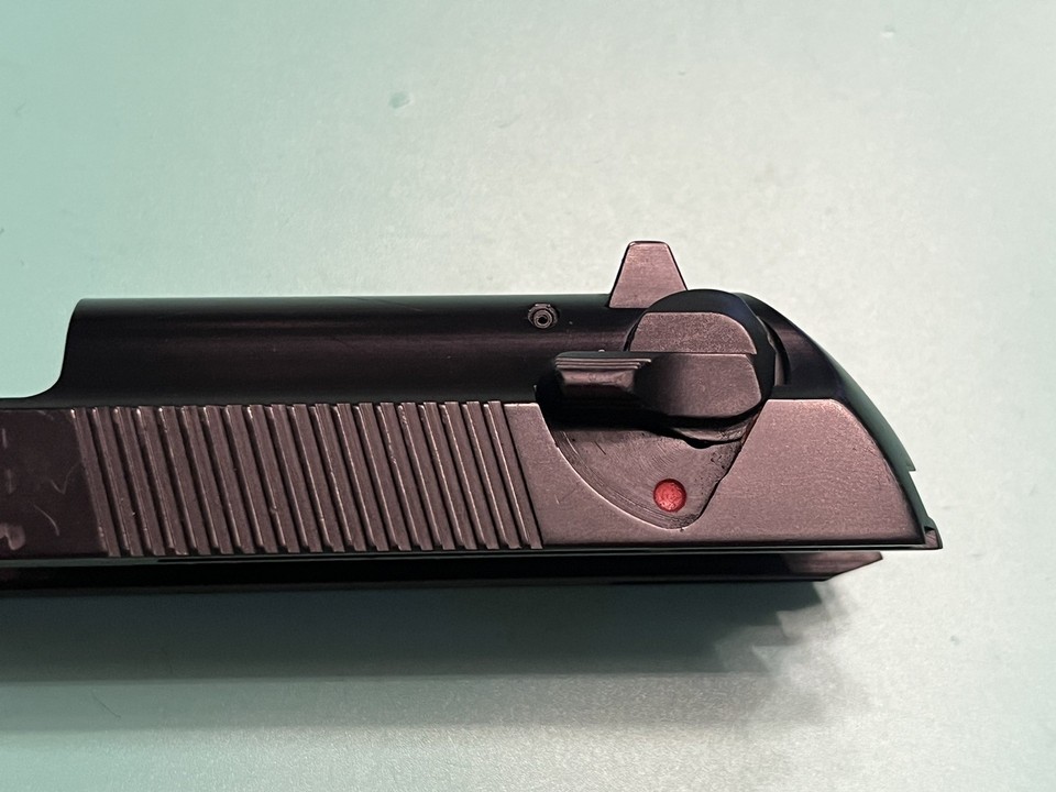 USED OEM BERETTA 92FS SLIDE BLACK FINISH USA SIGHTS FIRING PIN SAFETY ...