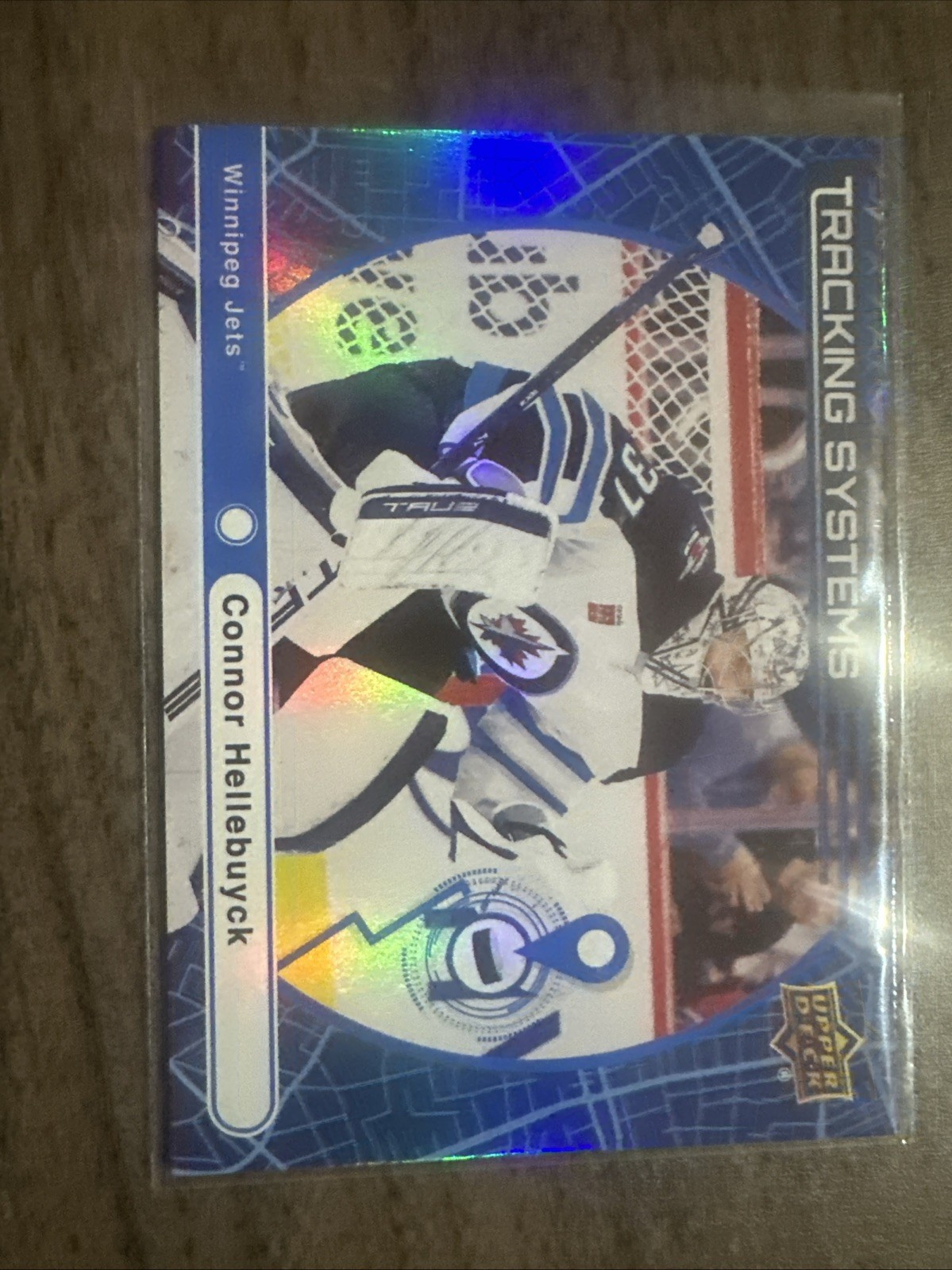 2025-26 Upper Deck Series 1 - Tracking Systems Connor Hellebuyck #TS-6 ...