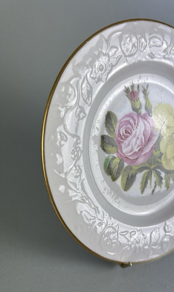 Mayer & Newbold c1820 Porcelain Dessert Plate. Antique English ...
