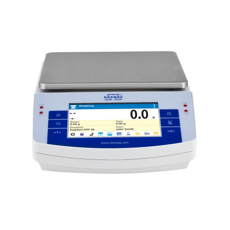 Precision Balance Radwag WLC 10.X2 Counting Bench Scale 10kg x 0.1g ...