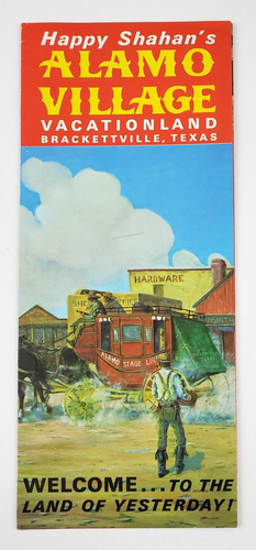 1970s Brackettville Texas Happy Shahan's Alamo Village TX Vtg Travel ...