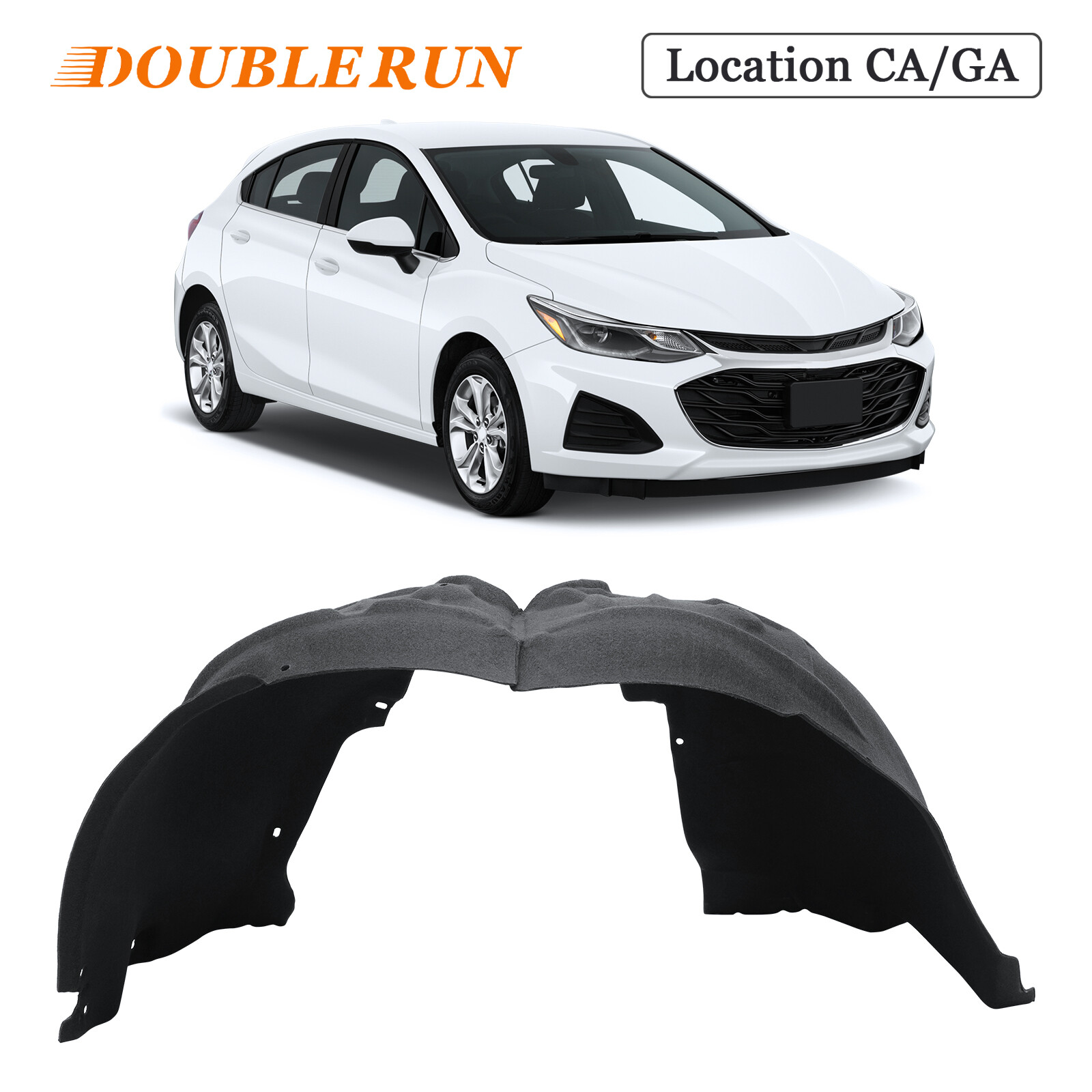 For 2016-2019 Chevy Cruze Front Driver Side Inner Fender Liner LH ...