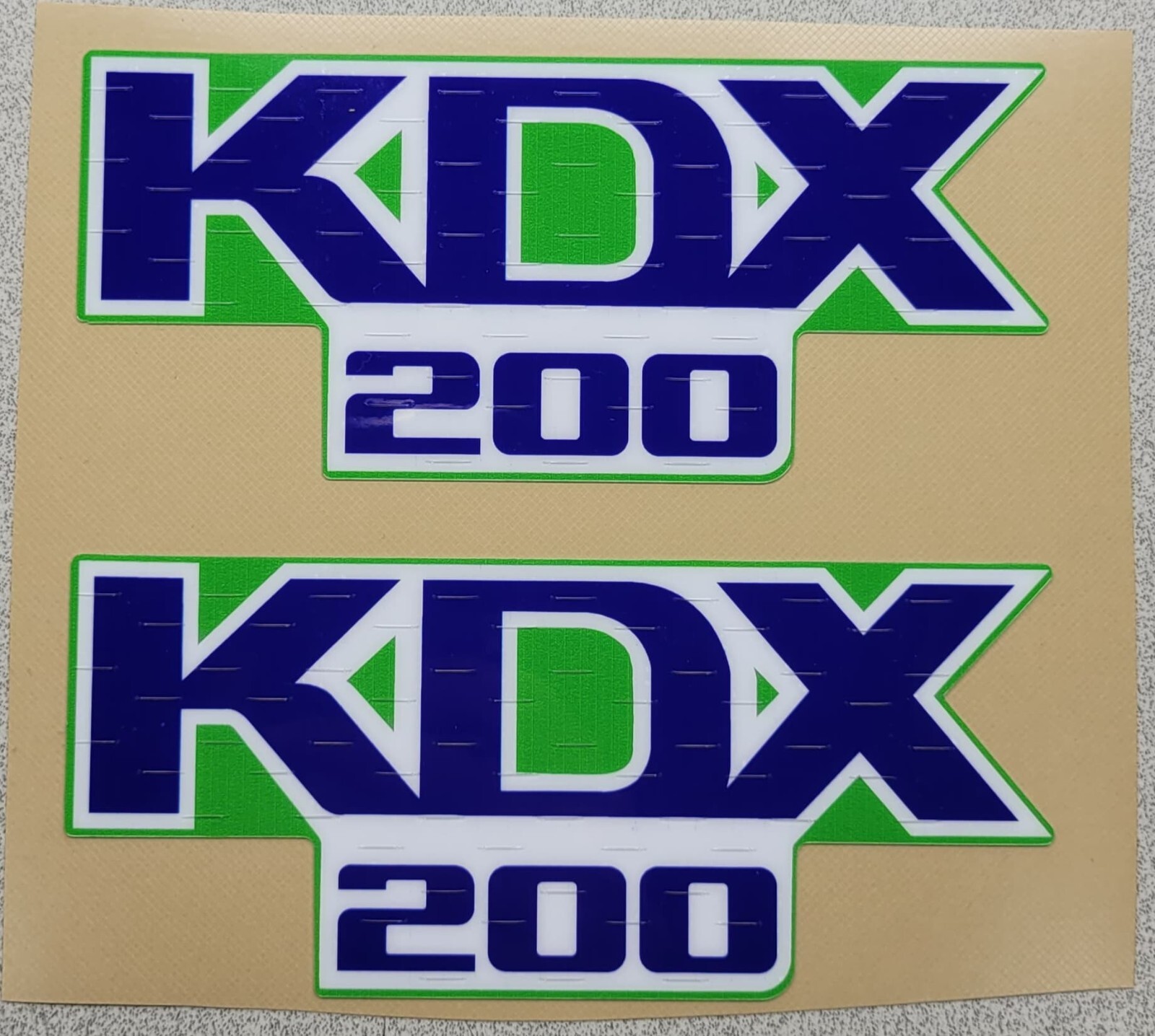 88 1988 Kawasaki KDX 200 Tank Decals | eBay