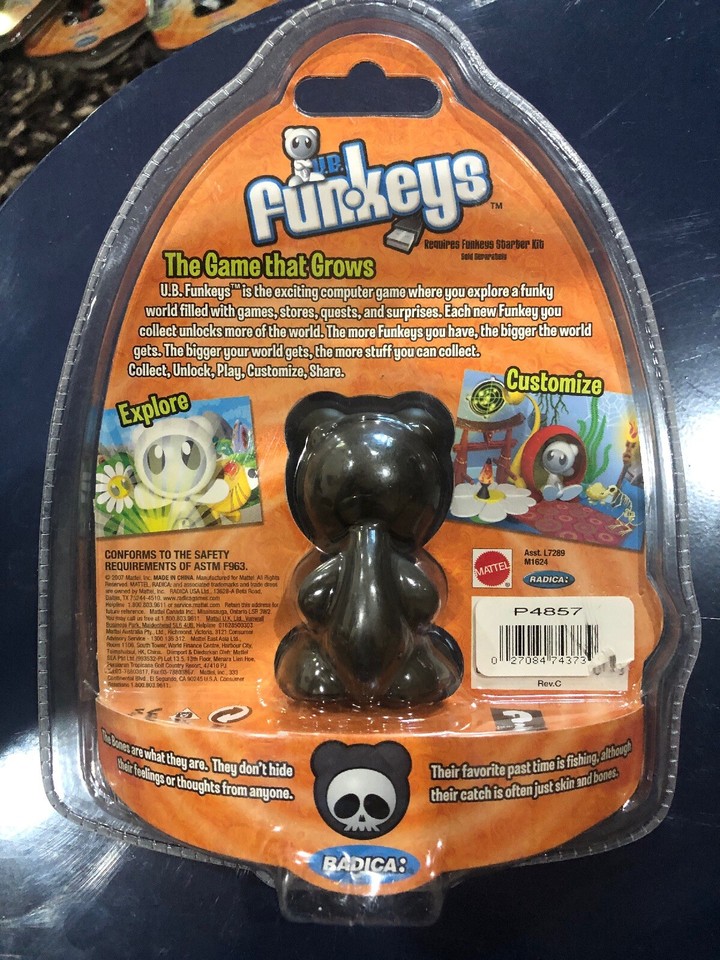 U.B. Funkeys Series 1 Figure Bones M1624 | eBay