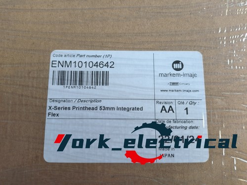 New MARKEM-IMAJE ENM10104642 ×40 coder 53mm print head via FedEx or DHL ...