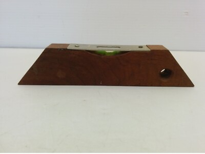 VINTAGE MAYES 6" WOODEN BUBBLE LEVEL | eBay