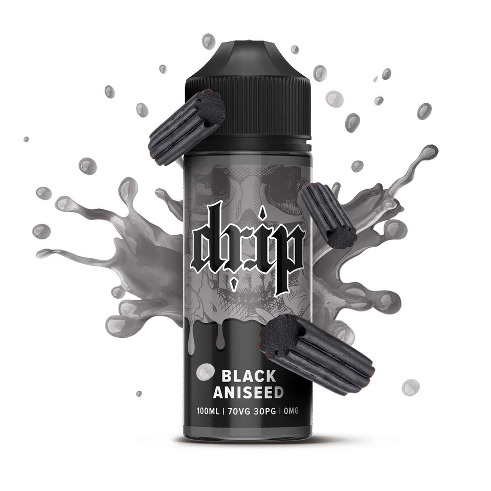 E-Liquid 100ml Vape Juice Premium 0mg Drip Max 70/30 VG/PG No Nicotine ...