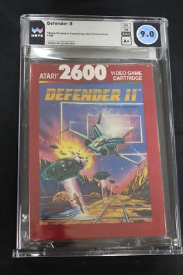 Atari 2600 New Sealed Defender II Video Game (1988) WATA 9.0 A+ Seal | eBay