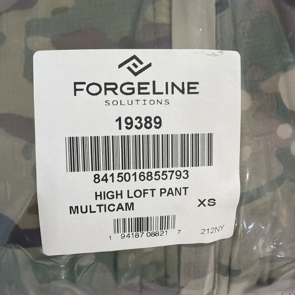Patagonia Forgeline Solutions High Loft Pant Crye Multicam Camo XS/R ...