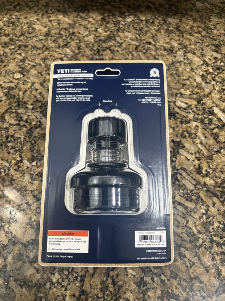 Yeti Rambler Mag Dock Cap Paired w/Insulated Rambler Bottles (Brand New ...
