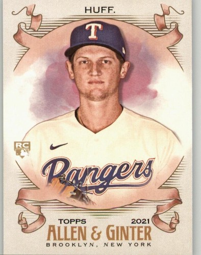 2021 Topps Allen & Ginter Sam Huff Rookie #71 RC Texas Rangers | eBay