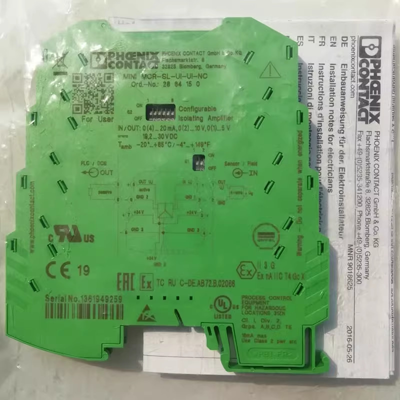 1 pcs 2864150 MINI MCR-SL-UI-UI-NC For Phoenix Contact isolation ...