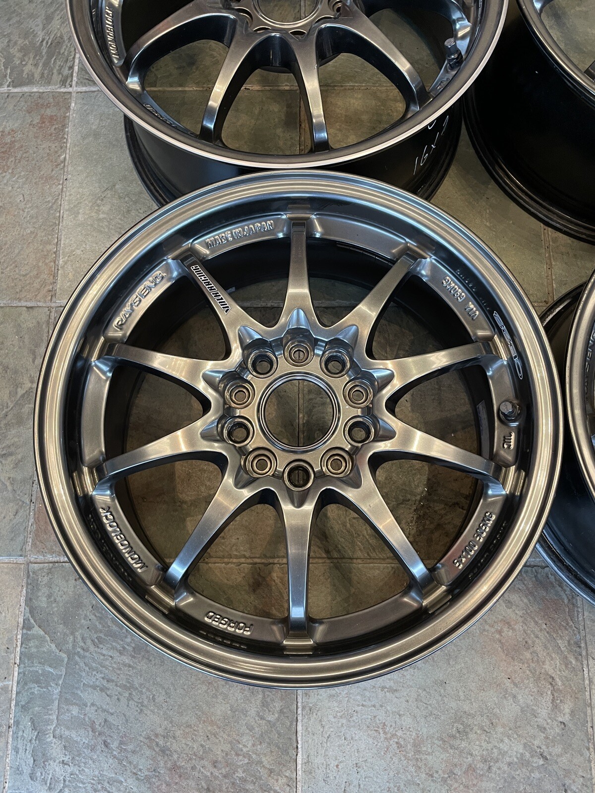 16x7 Volk Racing CE28 JDM Integra Wheel | One Piece Cast | Silver ...