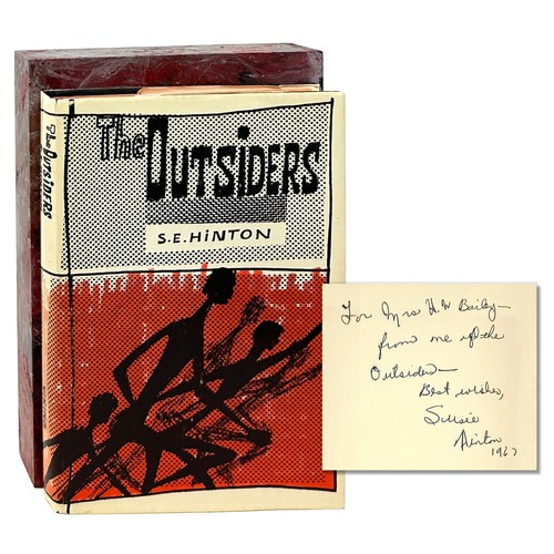 The Outsiders, S.E. Hinton. Signed First Edition, 1st Print ...