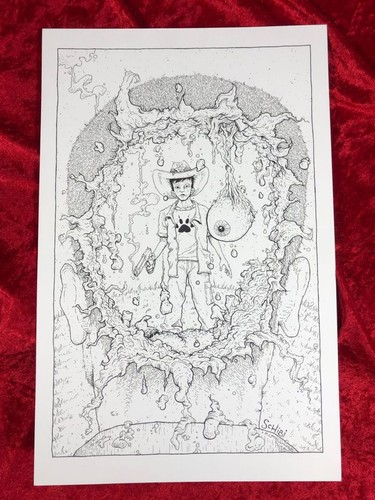 Cody Schibi- Carl's First Kill- Original Art | eBay