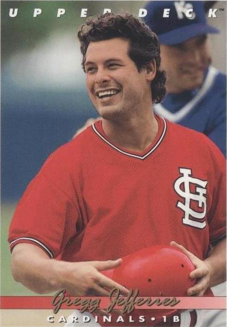 1993 Upper Deck - Gregg Jefferies #545 Gold Hologram for sale online | eBay