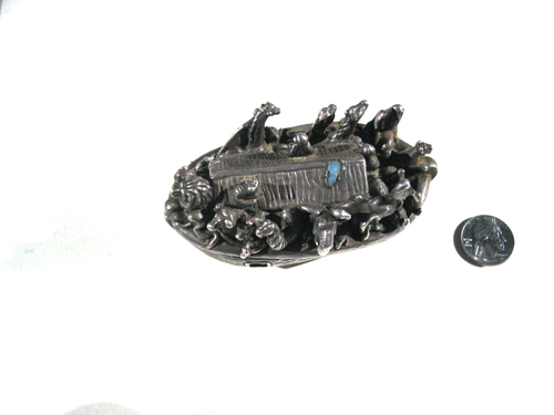 Caspi Silver Noah's Arc, Damaged | eBay