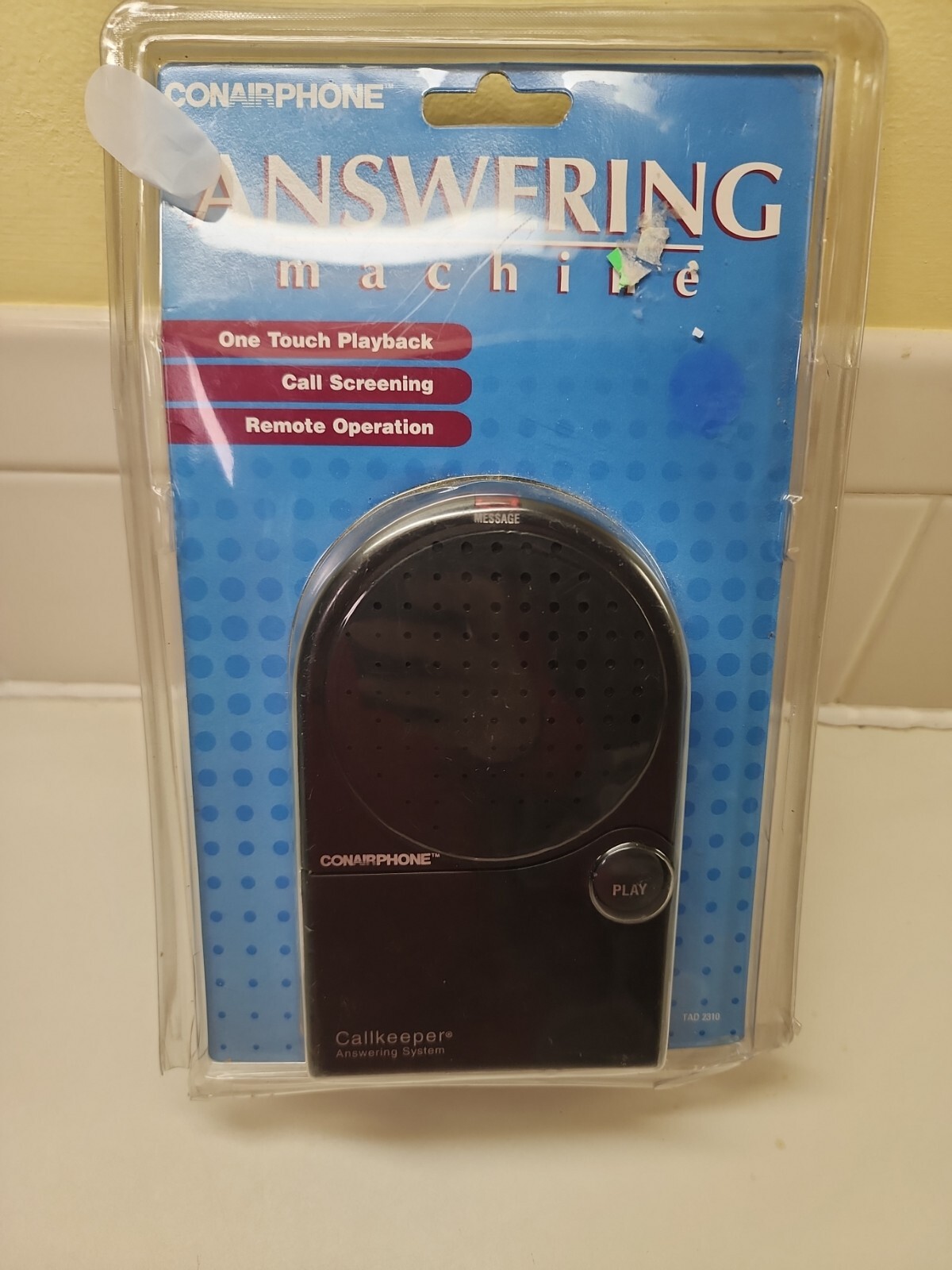 Vintage - Answering Machine - CONAIR PHONE CALLKEEPER TAD 2310 Microcassette for sale online | eBay