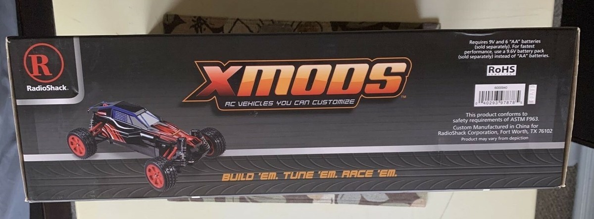 Coches Rc Radio Shack Xmods XMODS RC Car Toyota Supra Shell W/ Lights