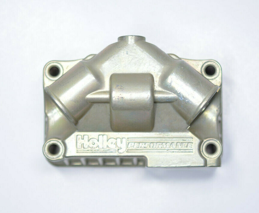 Dual Inlet Primary Center Hung Fuel Bowl Double Pumper | Fits: Holley ...