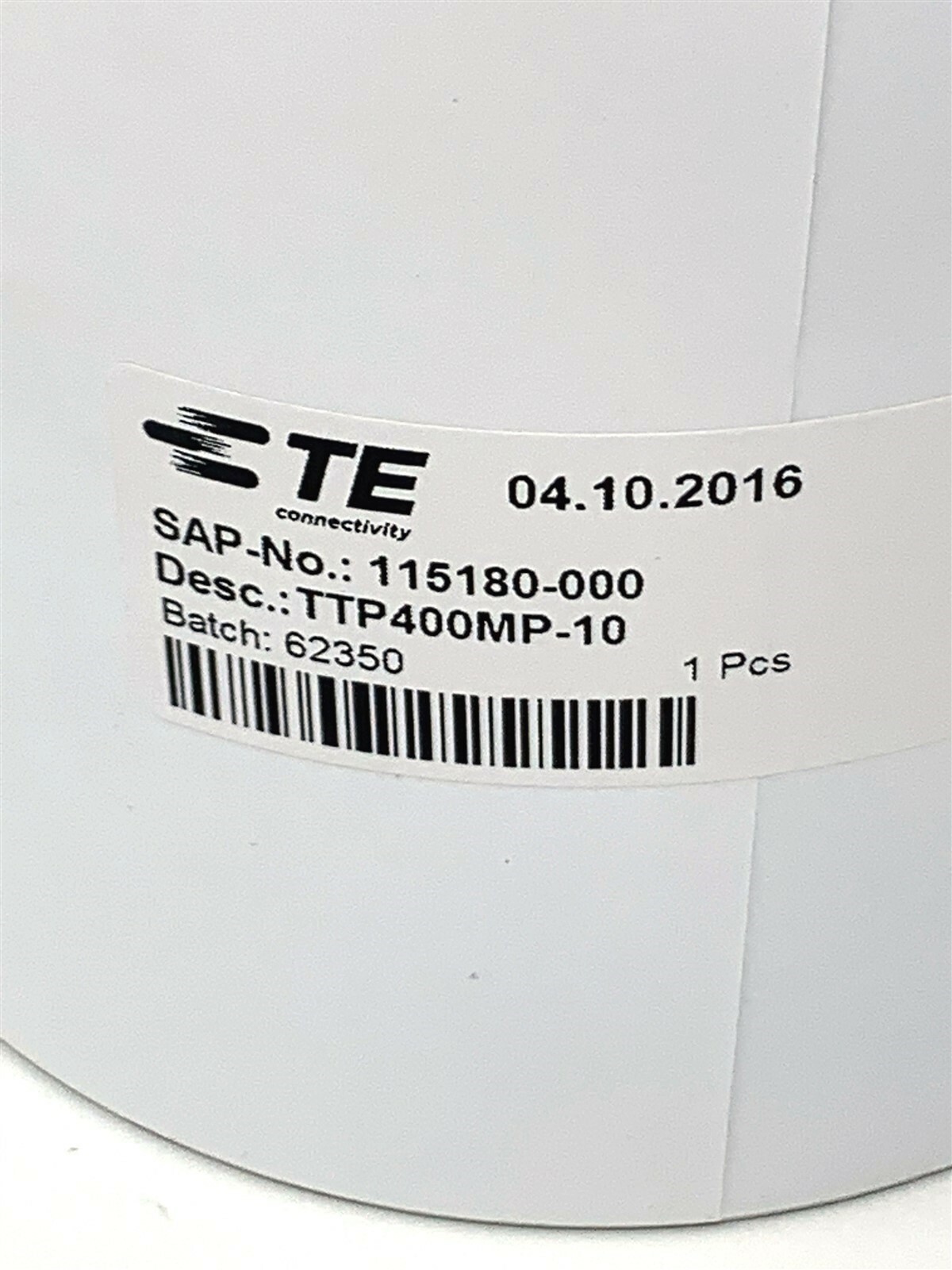 TE Connectivity TTP400MP-10 Wire Labels & Markers Label ID 101.6mm TTP ...