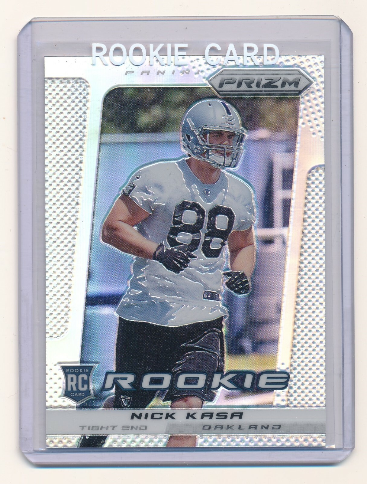 NICK KASA 2013 PANINI PRIZM PRIZMS SILVER #274 RC *LAS VEGAS RAIDERS ...