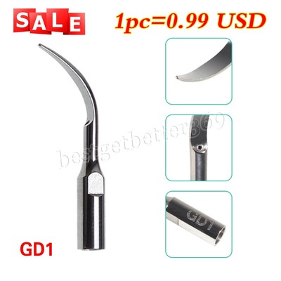 Dental Ultrasonic Scaler Tip Scaling Tips For SATELEC DTE GD1 New Sale ...