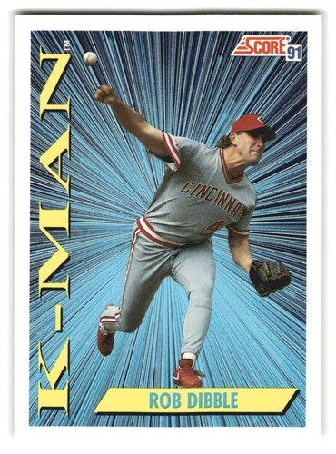 Rob Dibble 1991 Score BASEBALL #407 Cincinnati Reds | eBay